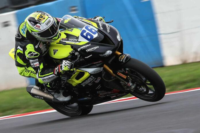 World Supersport: PTR Triumph Splits With Title Sponsor Dynavolt - Roadracing World Magazine ...