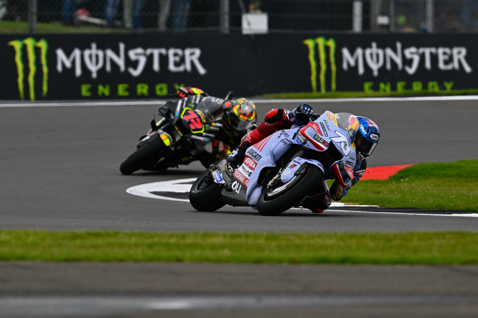 MotoGP: Wet Sprint Race Results From Silverstone - Roadracing World ...