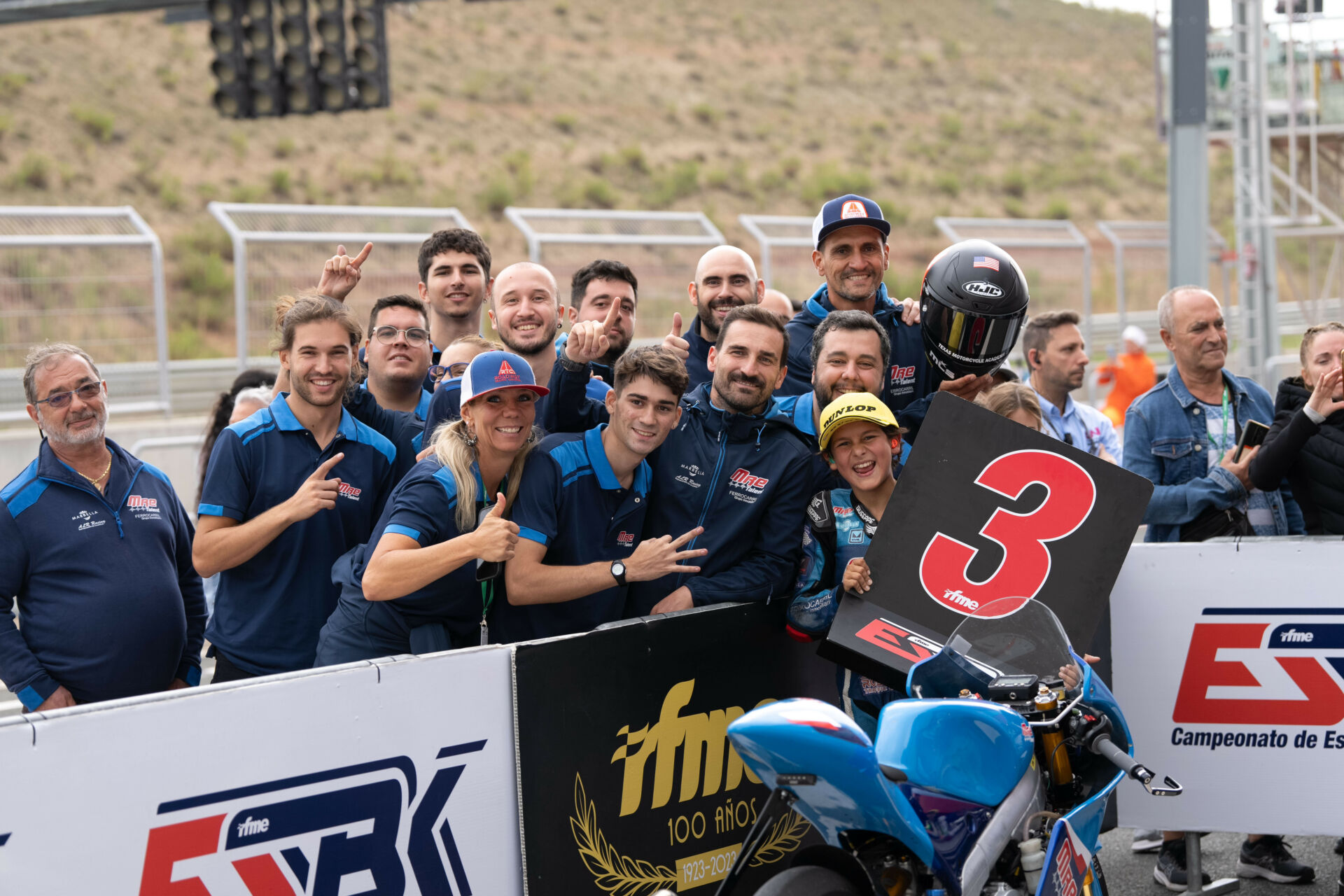 Texan Sanchez Podiums Again In ESBK PreMoto3 In Spain (Includes Video ...