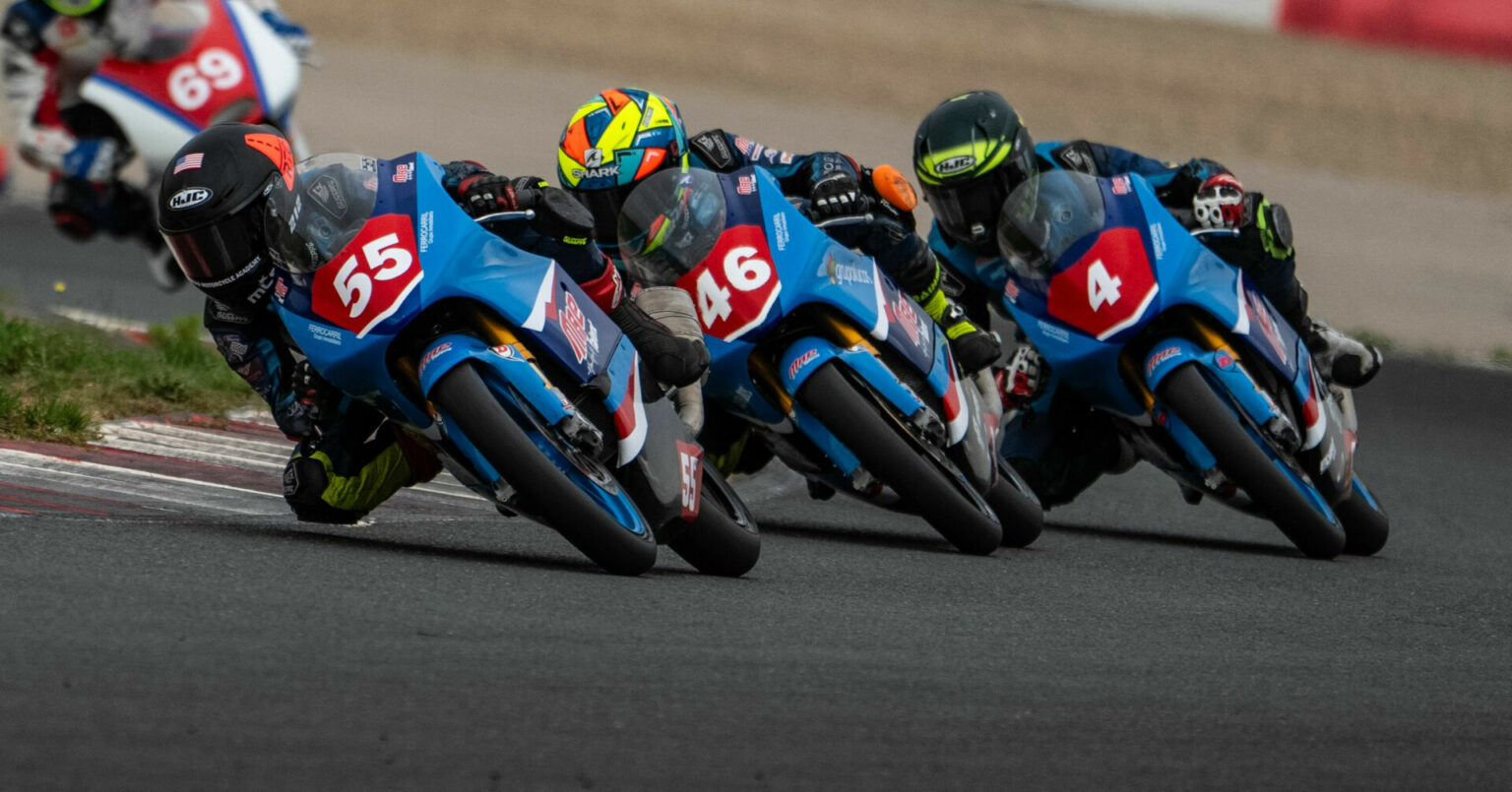 Texan Sanchez Podiums Again In ESBK PreMoto3 In Spain (Includes Video ...