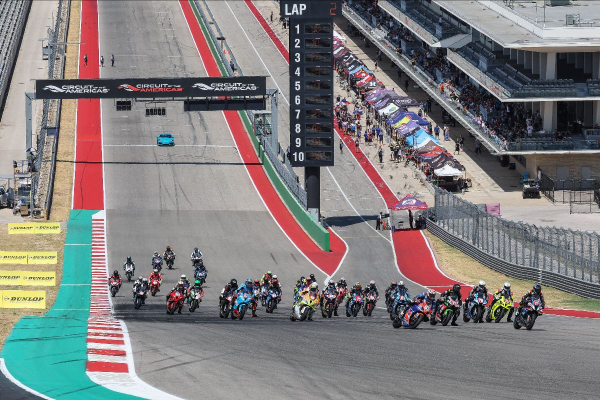 MotoAmerica: Supersport Race One Results From COTA (Updated) - Roadracing World Magazine ...
