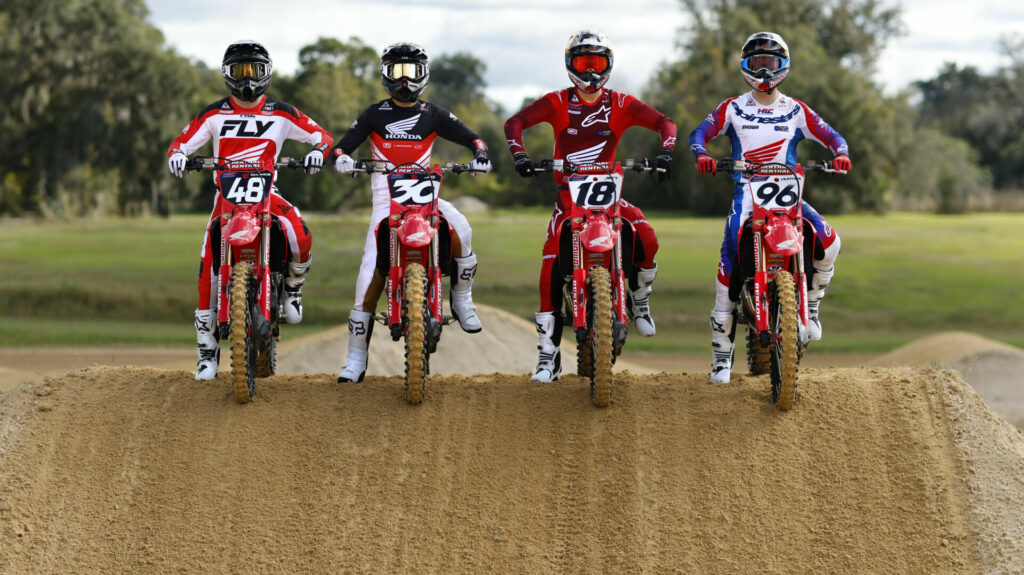 AMA Supercross: American Honda Announces Its Riders - Roadracing World ...
