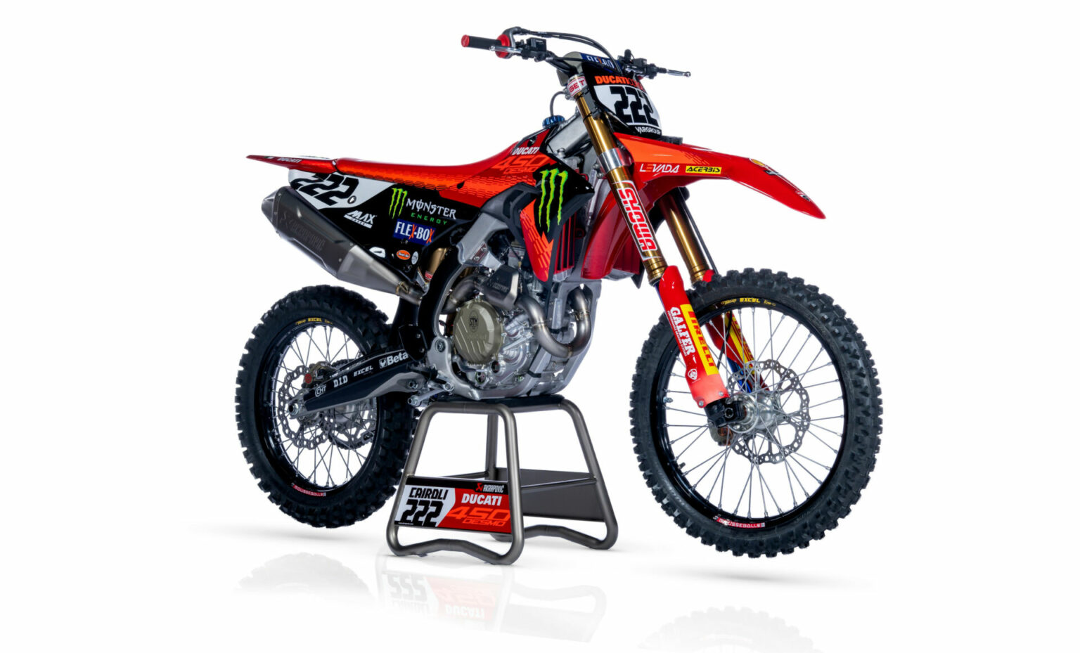 Ducati Unveils Its Desmo450 MX Motocross Racebike - Roadracing World ...