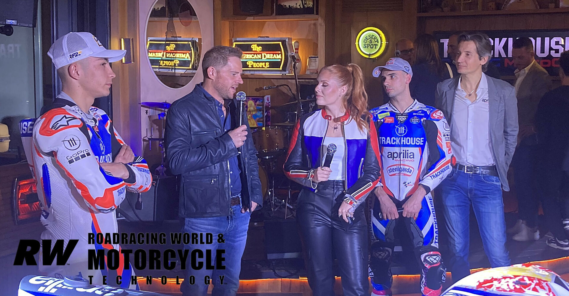 More From The Trackhouse MotoGP Launch In Hollywood - Roadracing World ...