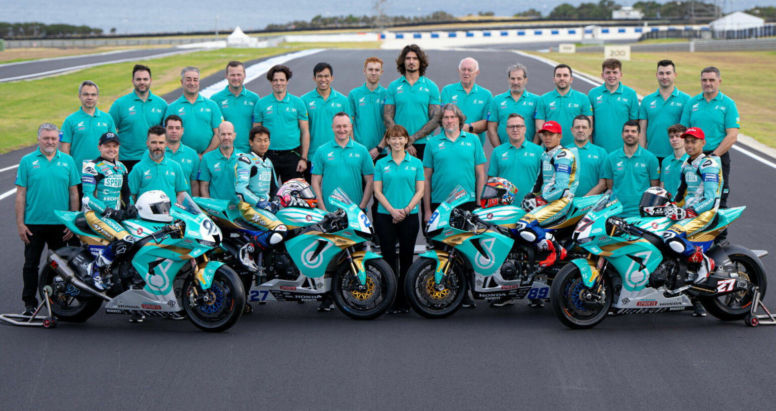 WorldSBK: PETRONAS MIE Racing Honda Team Launched At Phillip Island ...