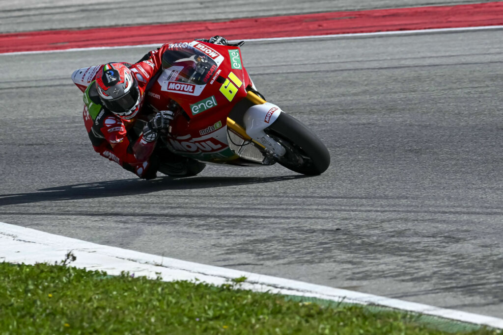 MotoE: Zaccone Leads Opening Practice In Portugal - Roadracing World ...