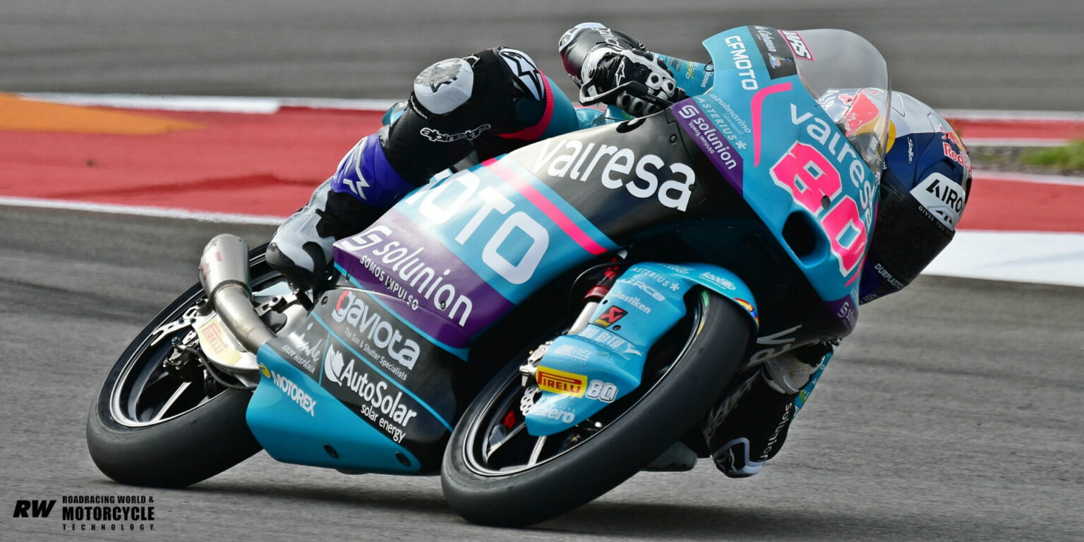 Moto3: Alonso Breaks Lap Record During P2 At COTA - Roadracing World ...
