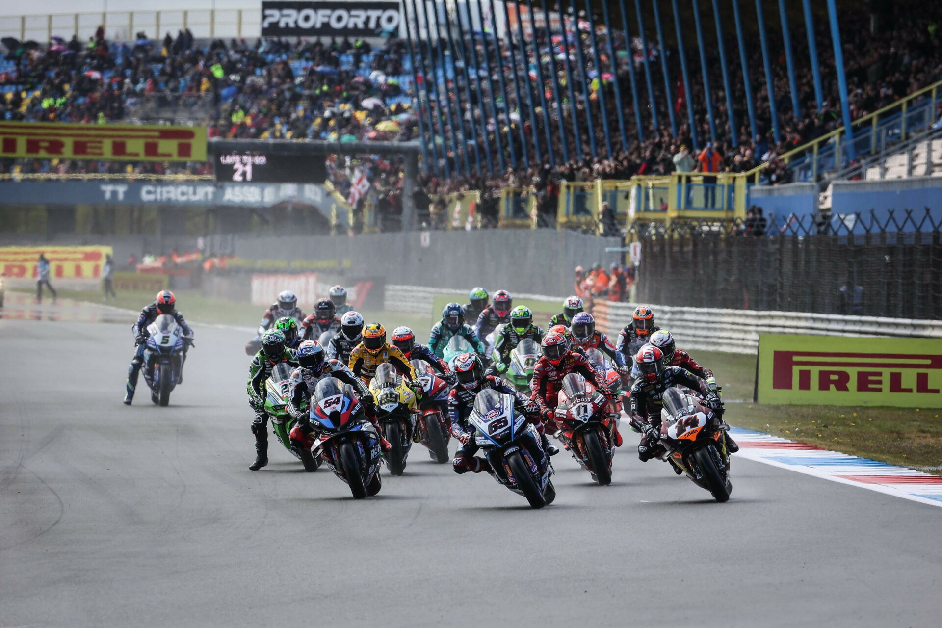 WorldSBK: Race One Results From Rainy Assen (Updated) - Roadracing ...