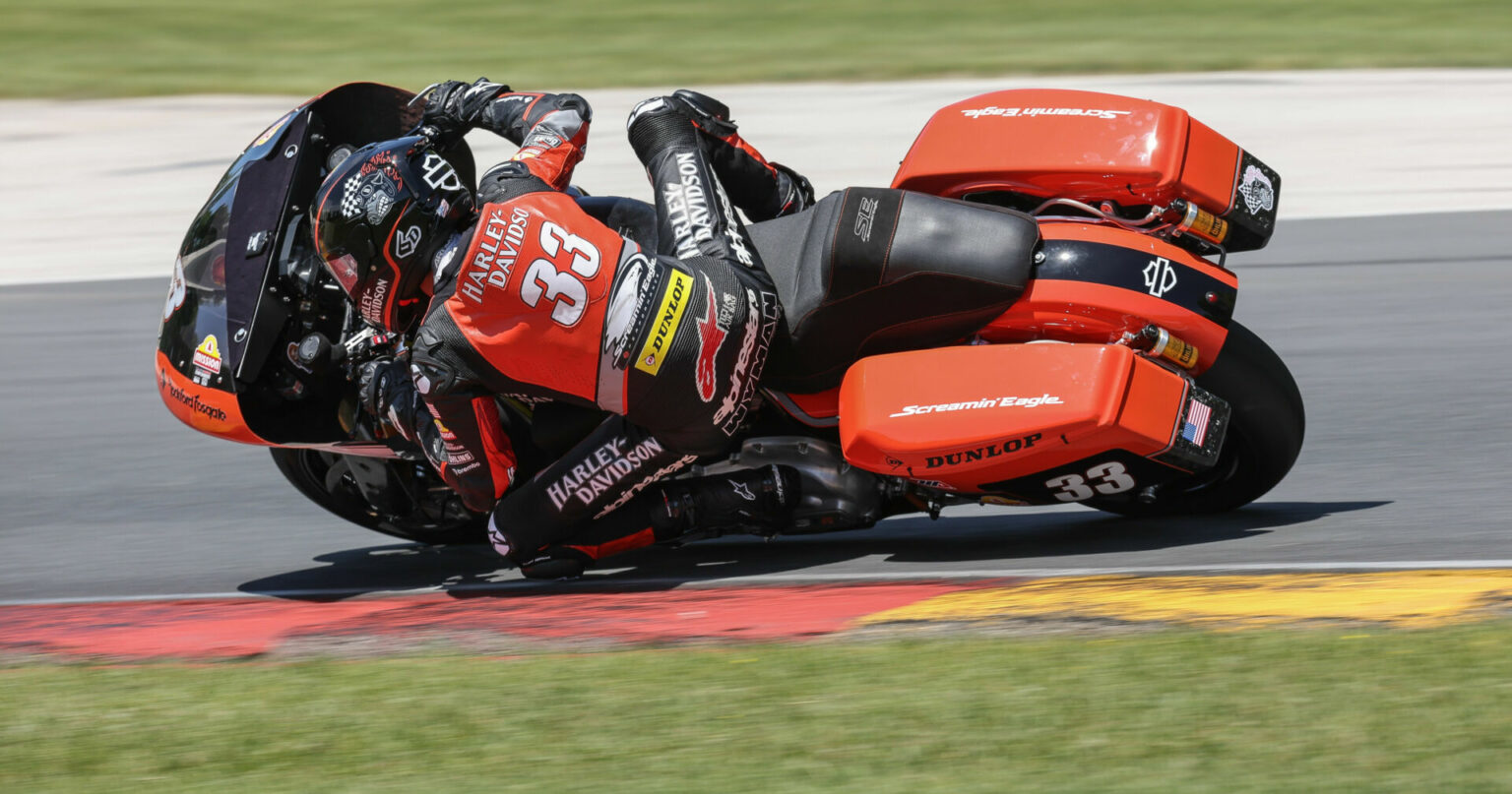 MotoAmerica: Kyle Wyman Lowers Lap Record In Bagger Q1 At Road America - Roadracing World ...