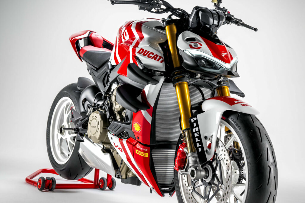 Ducati, Supreme, And Drudi Create Special Streetfighter V4 S - Roadracing World Magazine ...