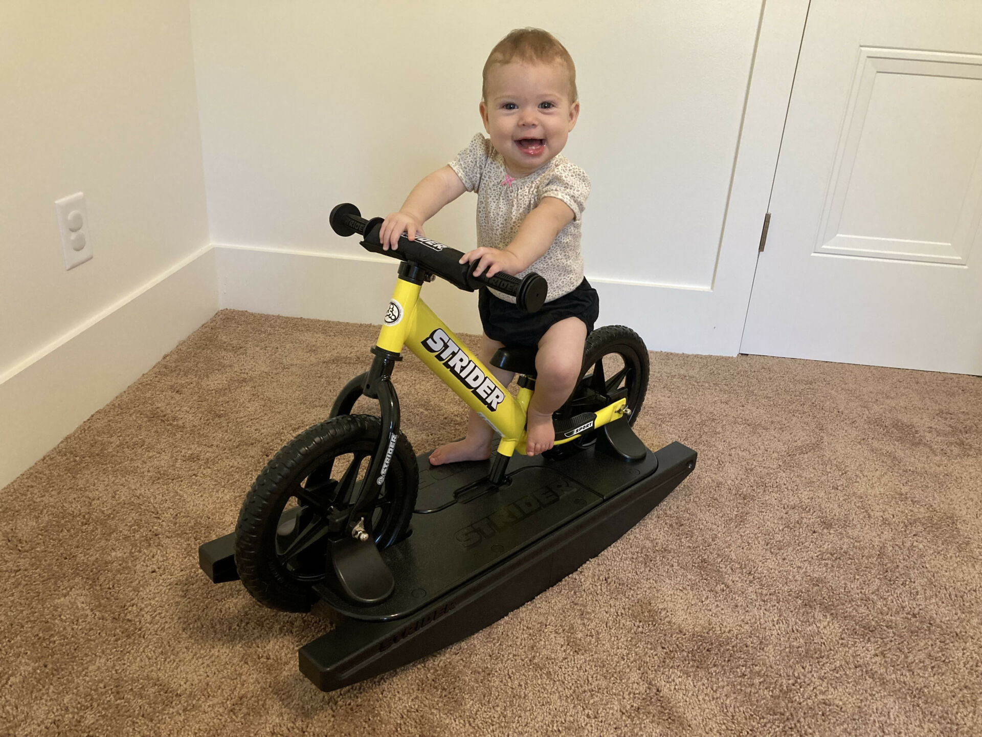Introducing A Baby To Two-Wheeled Fun With A Strider, Part One ...