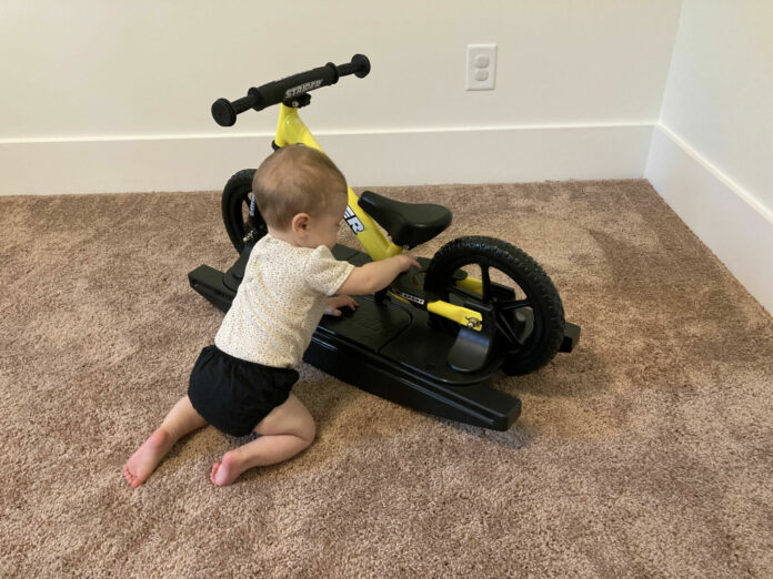 Introducing A Baby To Two-Wheeled Fun With A Strider, Part One ...
