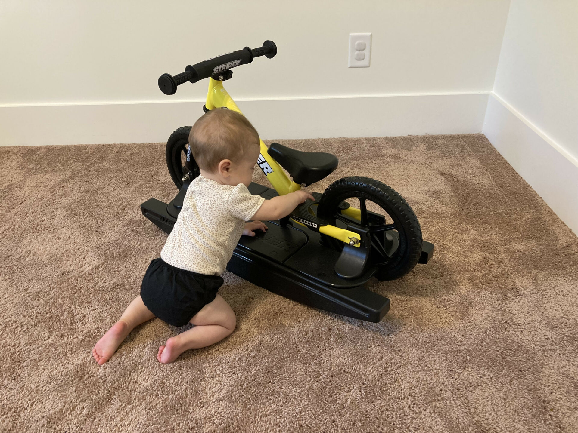 Introducing A Baby To Two-Wheeled Fun With A Strider, Part One ...