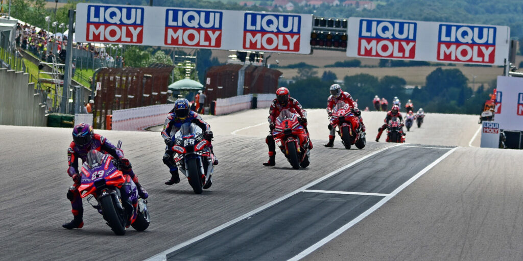 MotoGP: Results From The Sprint Race In Germany - Roadracing World ...