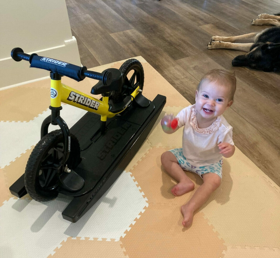 Introducing A Baby To Two-Wheeled Fun With A Strider, Part Two ...