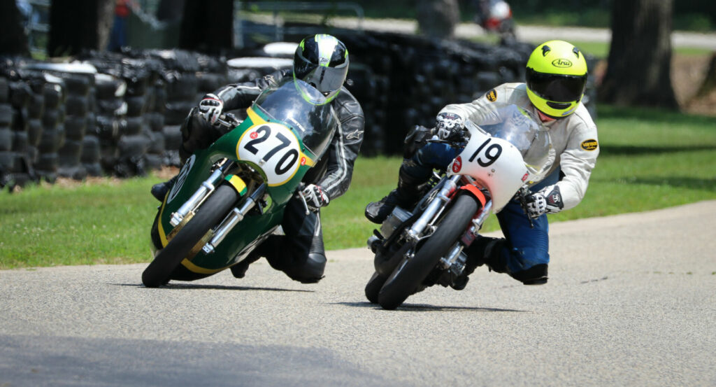 AHRMA: Hall, Spargo Trade Vintage Cup Wins At Blackhawk - Roadracing ...