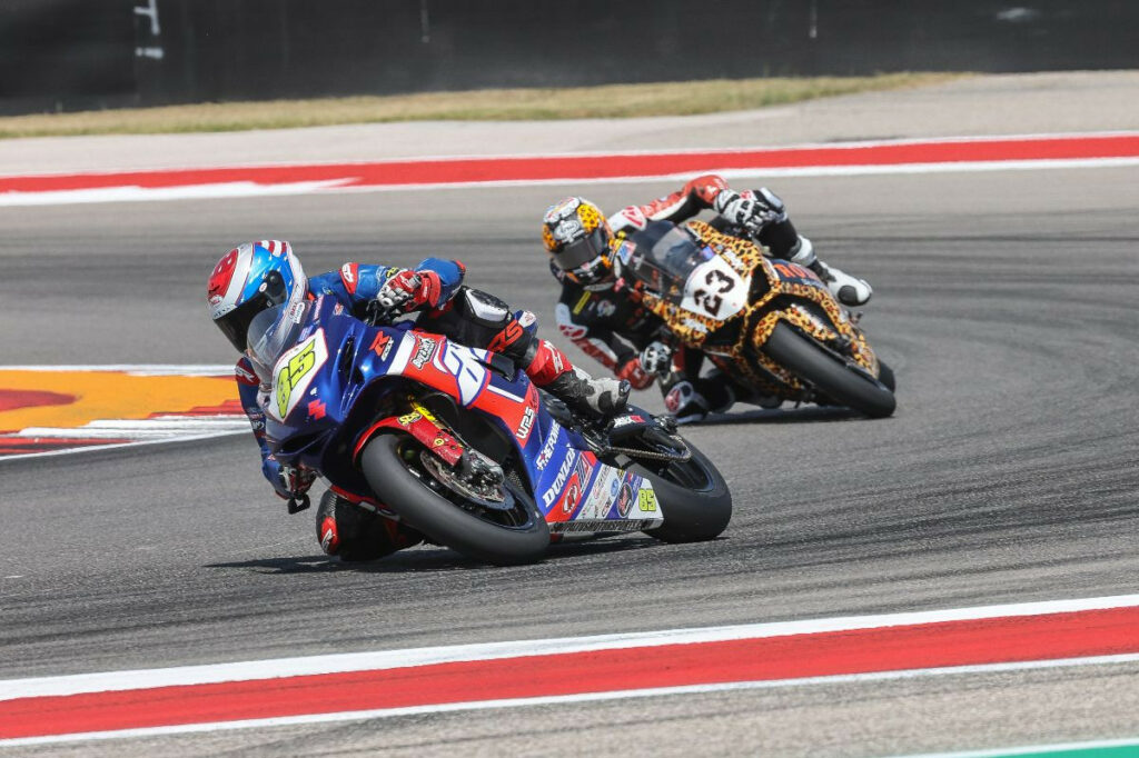 MotoAmerica: Supersport Race One Results From COTA (Updated) - Roadracing World Magazine ...