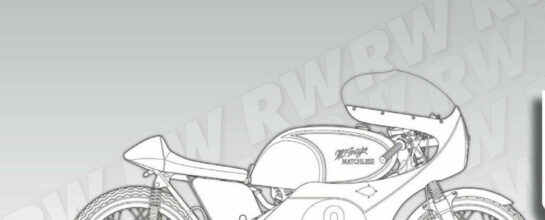 Historic Racebike Illustrations: 1966 McIntyre Matchless G50, In The ...