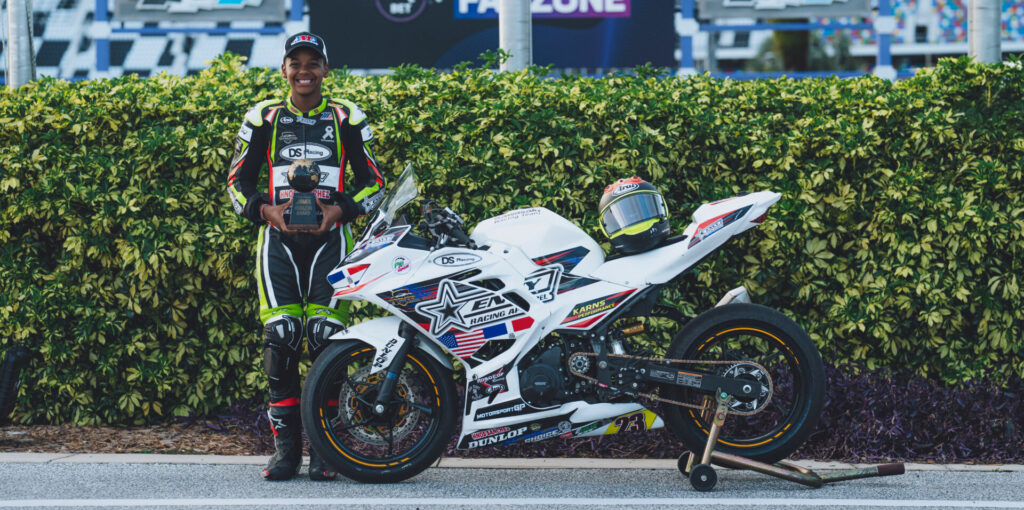 Derek Sanchez King Wins 2024 Nicky Hayden AMA Road Race Horizon Award ...