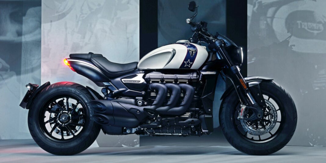 Triumph Announces Rocket 3 Evel Knievel Limited Editions - Roadracing World Magazine ...