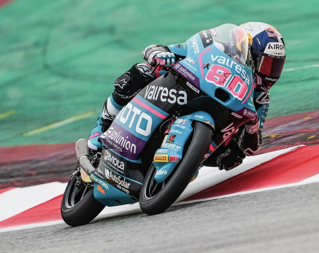 Moto3 : Alonso Breaks Lap Record and Takes Pole In Barcelona ...