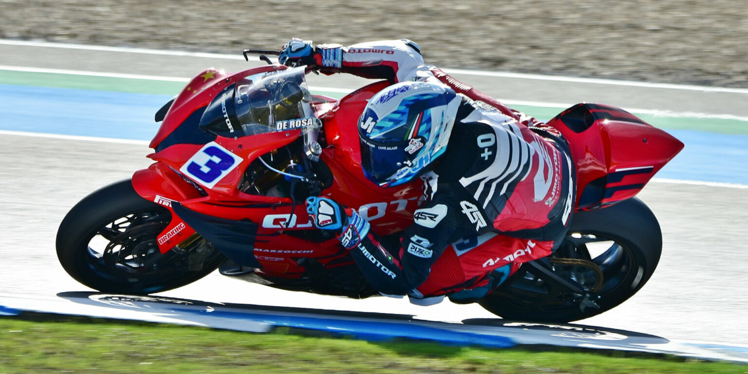 World Supersport: QJ Motor Expands To Two-Rider Team - Roadracing World ...