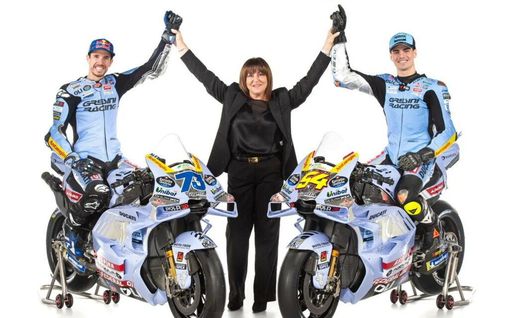 MotoGP: Gresini Reveals 2025 Livery, Riders - Roadracing World Magazine ...