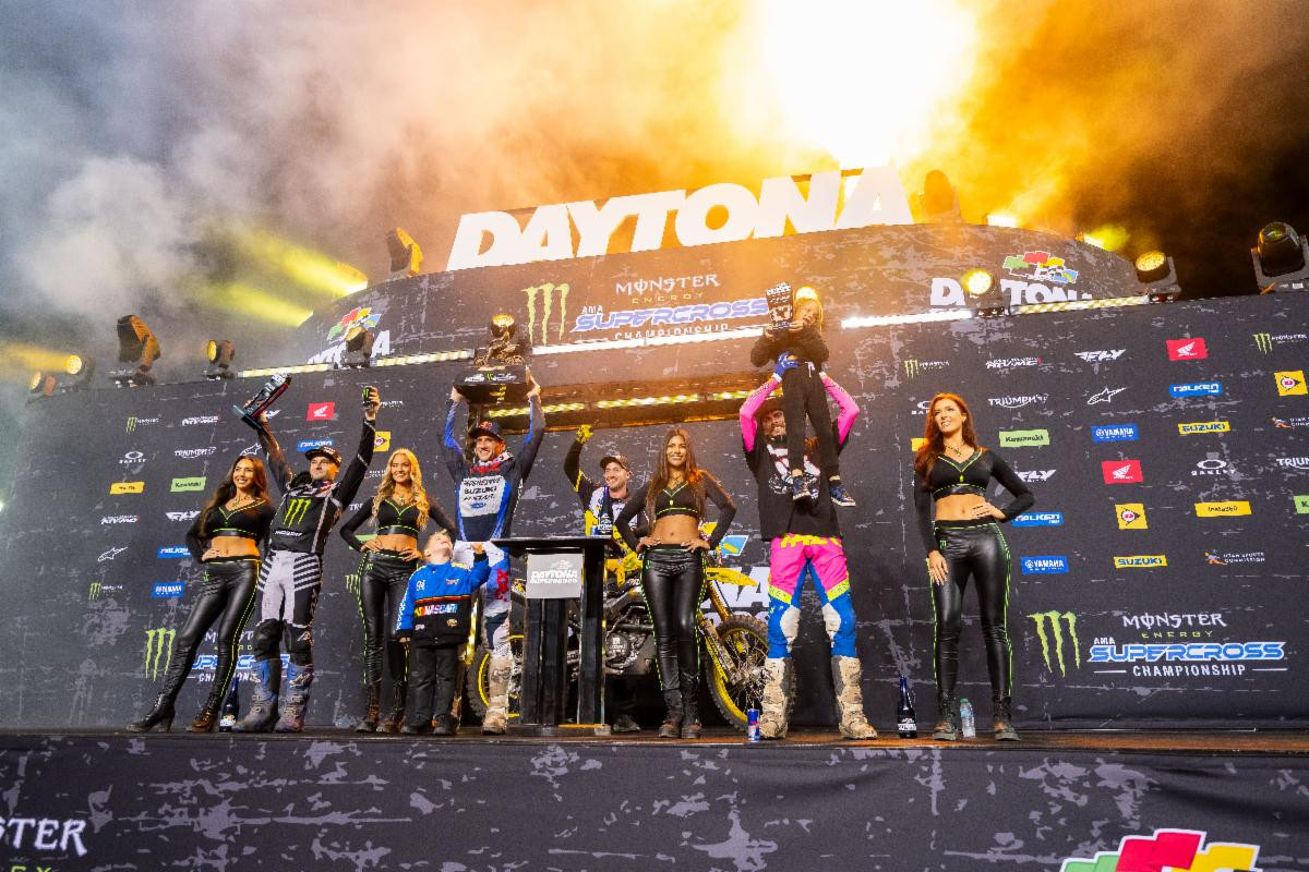 Supercross Results From Daytona - Roadracing World Magazine ...