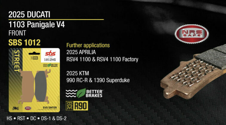 SBS Launches Revolutionary SBS 1012 Brake Pad Compound - Roadracing World Magazine | Motorcycle ...