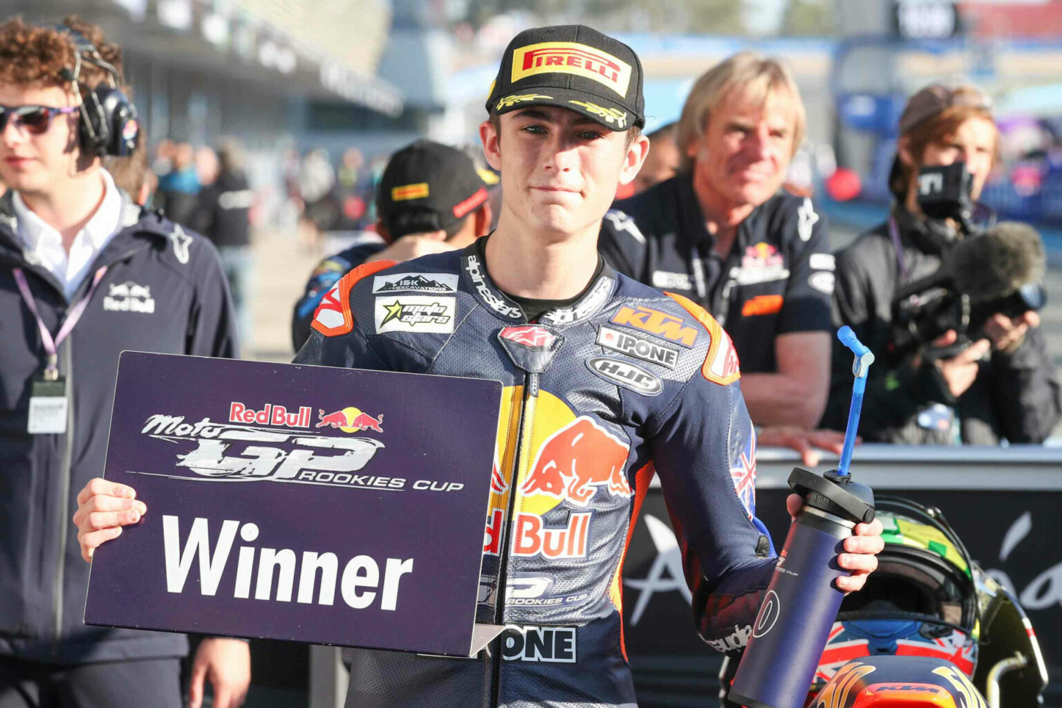 Red Bull Rookies Cup : American Kristian Daniel Jr. On The Podium At ...