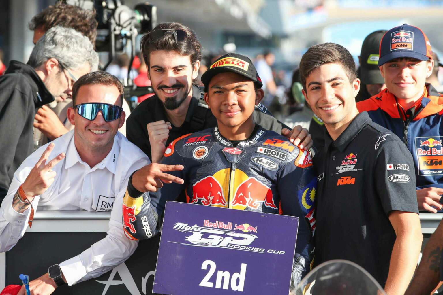 Red Bull Rookies Cup : American Kristian Daniel Jr. On The Podium At ...