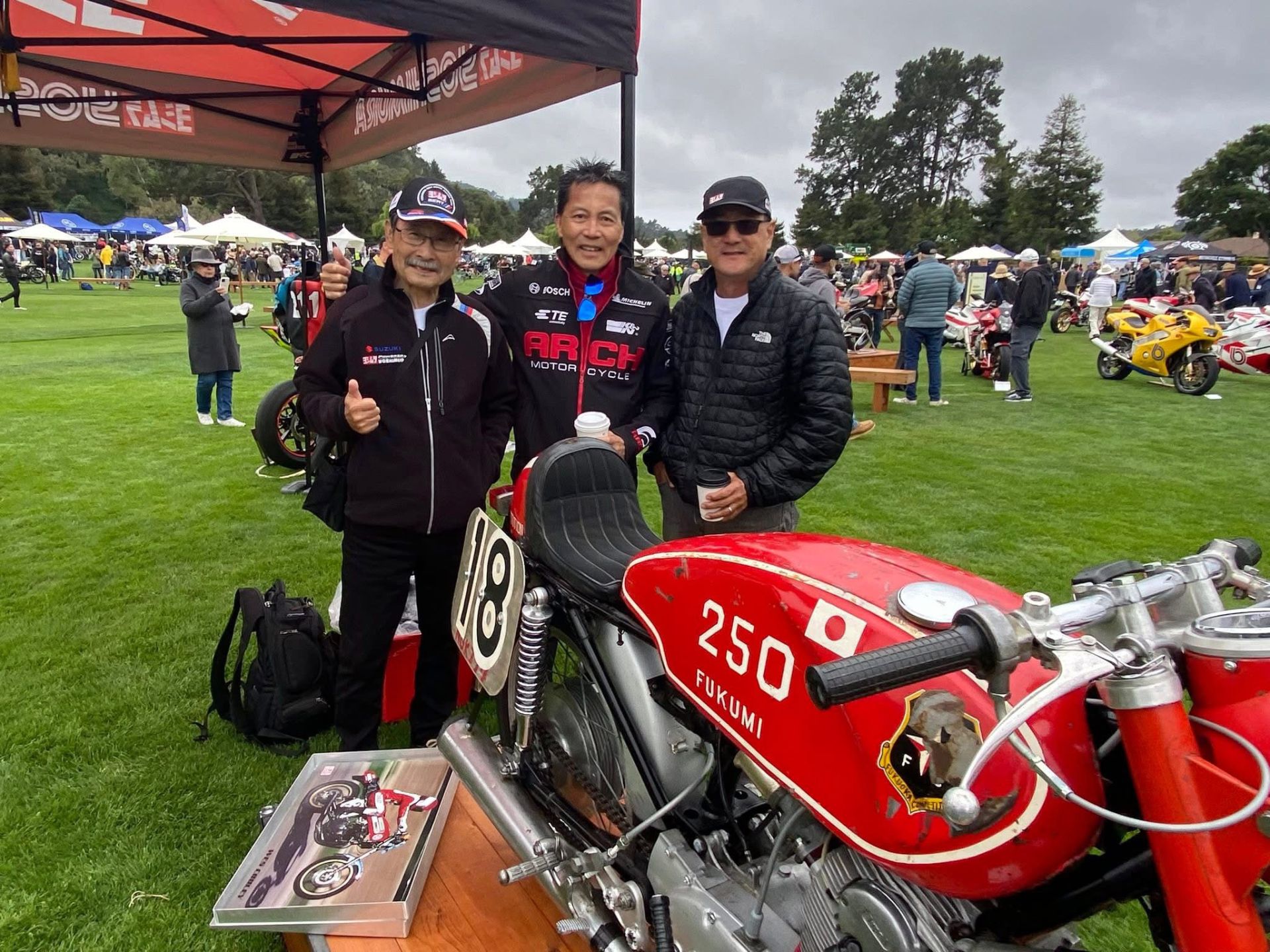 Quail MotoFest: Fujio Yoshimura & Steve Baker Honored - Roadracing ...