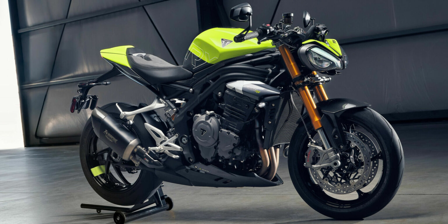 Triumph Introduces Limited Edition 2026 Speed Triple 1200 RX ...