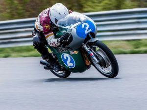 AHRMA: Roper Riding 1967 Four Cylinder 350cc Benelli At NJMP ...