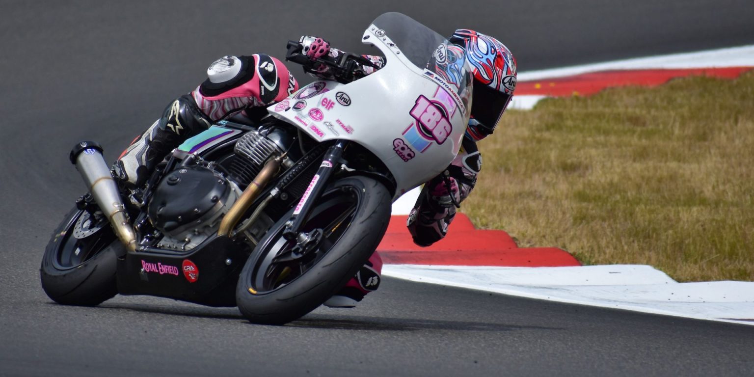 MotoAmerica: Cain Leads Royal Enfield Build. Train. Race. Practice At ...