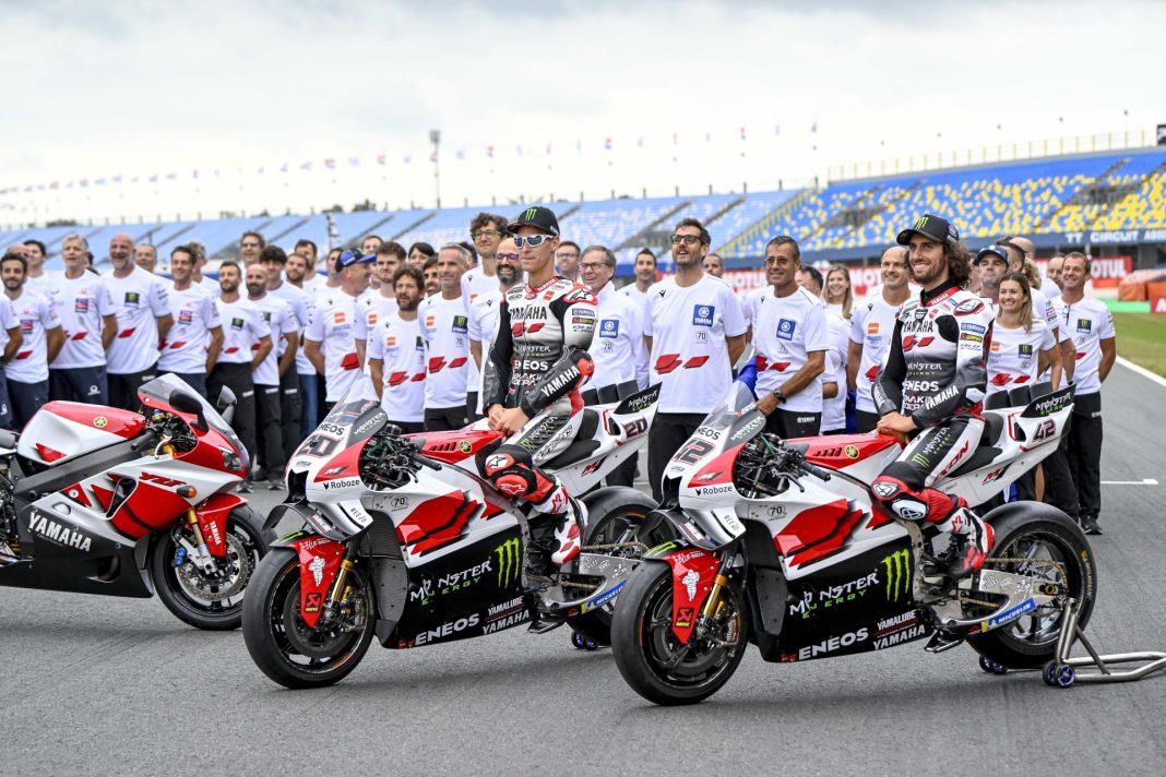 MotoGP: Yamaha Celebrates 70th Anniversary With Retro Livery ...
