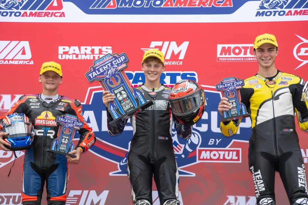 MotoAmerica: Results From Sunday's Talent Cup Race At Mid-Ohio (Updated ...