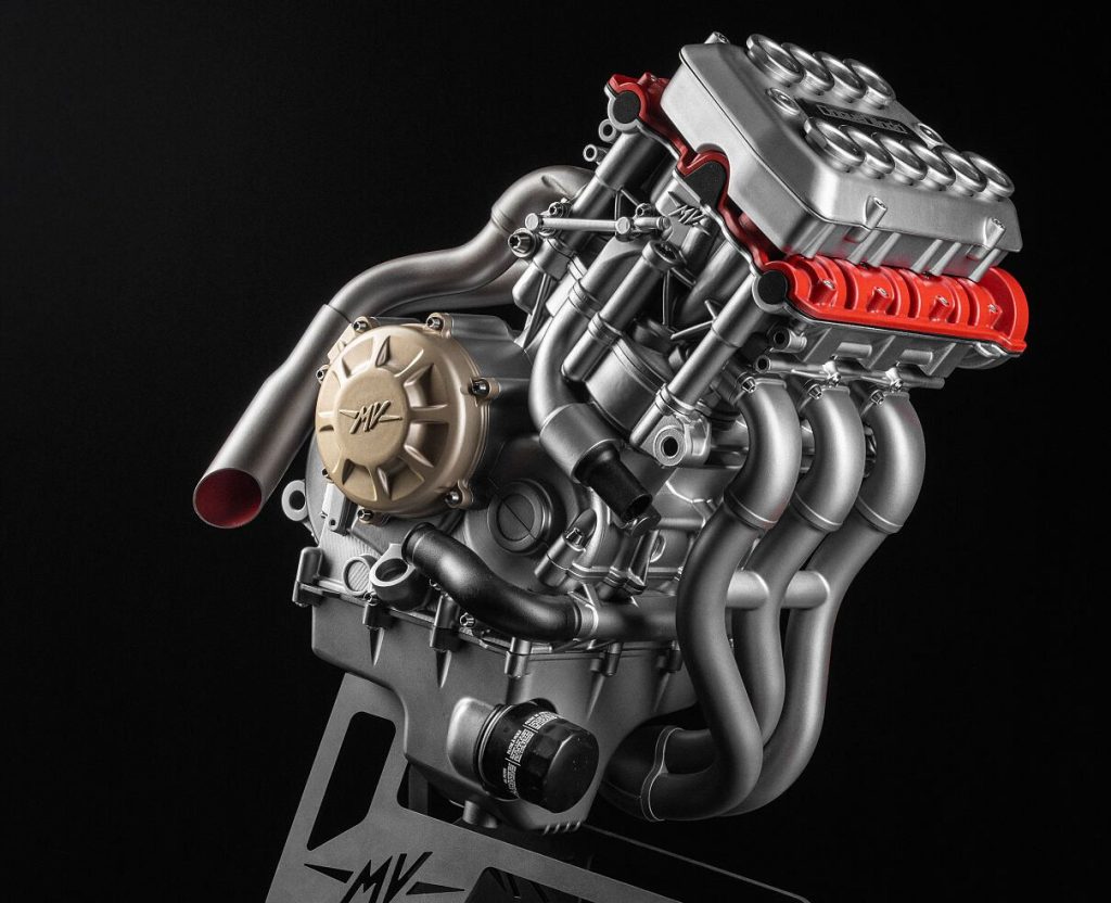 More On MV's New 5-Cylinder Engine Revealed - Roadracing World Magazine ...
