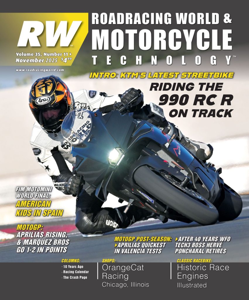 November 2025 - Roadracing World Magazine | Motorcycle Riding, Racing ...